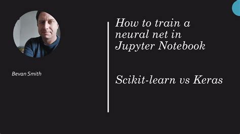 How To Train And Test A Neural Network Using Scikit Learn And Keras In
