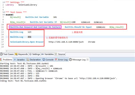 robotframework中的try exception。断言失败后，后面语句能继续执行 拂堤杨柳醉春烟 博客园