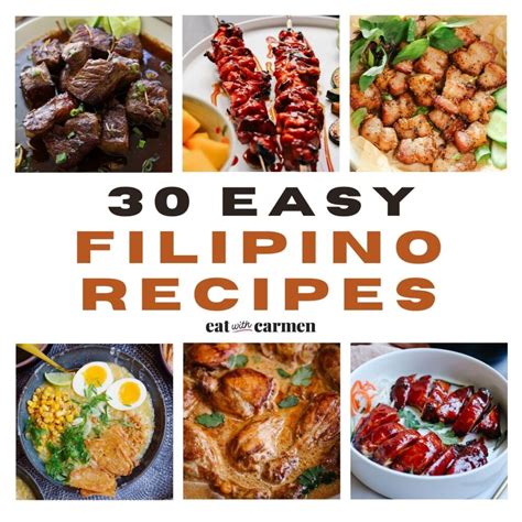 30 Easy Filipino Recipes Eat With Carmen