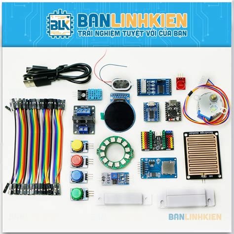 bộ kit học tập esp32 iot maker blk