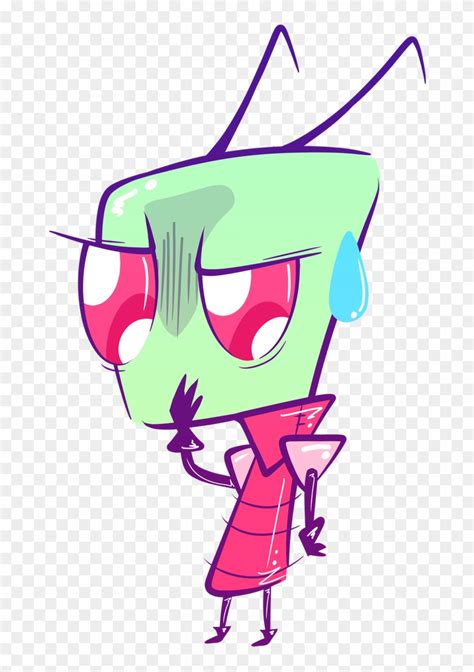 Invader Zim Is Very Gay Invader Zim Is Very Gay Free Transparent PNG Clipart Images Download