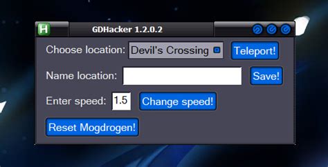 [tool] Gd Hacker Gui For 1 2 0 3 X64 Game Speed Teleport [discontinued] Page 2 Utilities