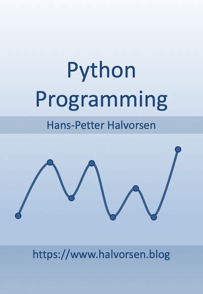 Python Programming Free Computer Programming Mathematics Technical Books Lecture Notes And