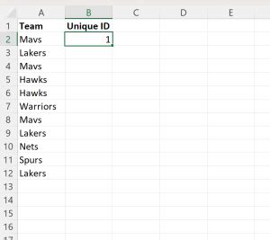 How To Generate Unique Identifiers In Excel