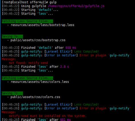 一步一步学laravel，安装gulp使用laravel Elixir编辑前端资源 Onlyke
