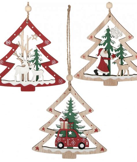 Στολίδι χριστουγεννιάτικο δέντρο σετ 3 Ch301509