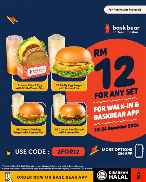 Bask Bear Coffee Promotion Rm12 Burger Sets Walk In And App Deals 16