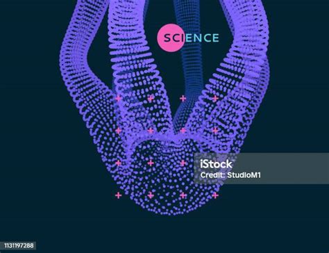 3d 연결 구조 미래 지향적 인 기술 스타일 추상적인 디자인입니다 벡터 일러스트입니다 광고 마케팅 프레젠테이션 카드 및 전단지에 사용할 수 있습니다 3차원 형태에 대한 스톡