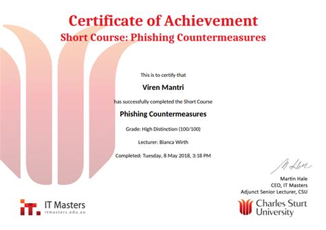 Phishing Countermeasures