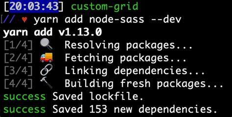 Using Sass Installing Sass Locally And Making A Custom Grid — Pt I By Aleks Roslyakov Medium