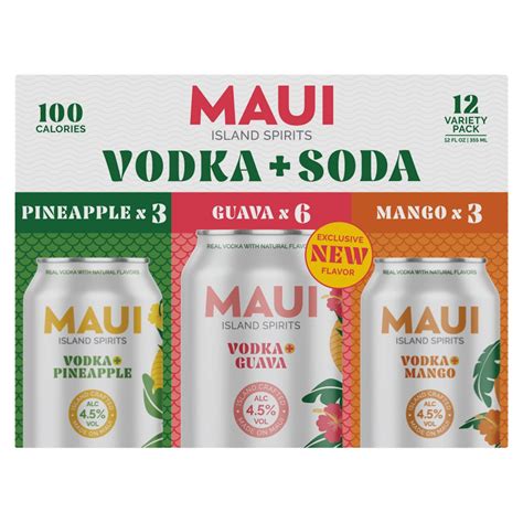 Maui Brewing Co Vodka Soda Variety 1212 Oz Cans 1996820 2871