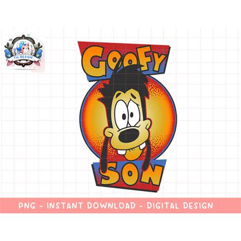 Disney A Goofy Movie Max Goofy Son Big Face Png Sublimation Inspire