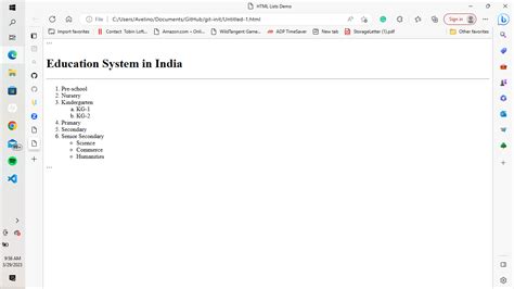 Task Html Lists · Akash Coded Mern · Discussion 5 · Github
