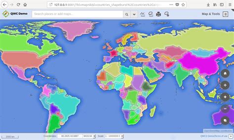 Qgis Web Client 2 And Qgis Server Features Break After Adding New Project Source Geographic