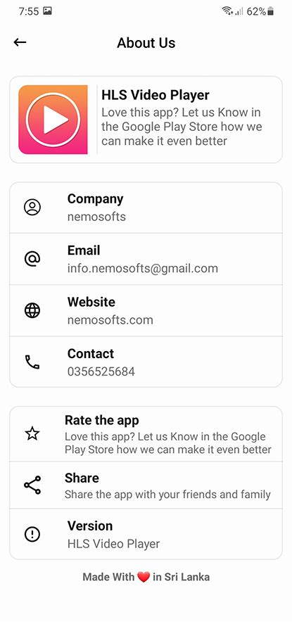 Hls Video Player Android App Online By Nemosofts Codecanyon