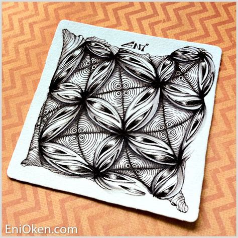 Late Sindoo Eni Oken Zentangle Patterns Tangle Patterns Tangle Pattern