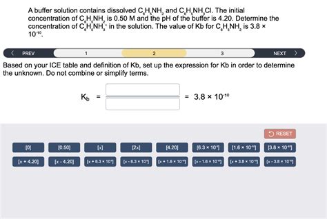 Solved A Buffer Solution Contains Dissolved Ch Nh And Ch