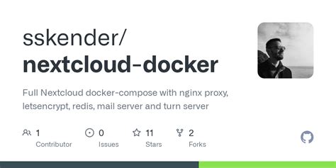 GitHub Sskender Nextcloud Docker Full Nextcloud Docker Compose With