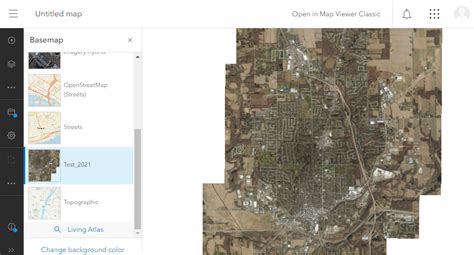 Basemap Gallery Not Displaying Filtered Imagery Esri Community