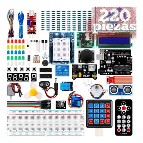 Kit Compatible Arduino 220 Unid Robotica R3 Mega2560 Mega328 Cuotas Sin Interés
