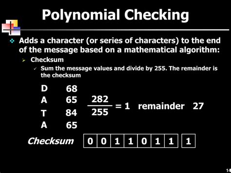 Ppt Chapter 6 Errors Error Detection And Error Control Powerpoint