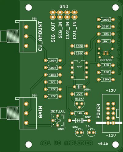 Discrete Voltage Controlled Amplifier Share Project PCBWay