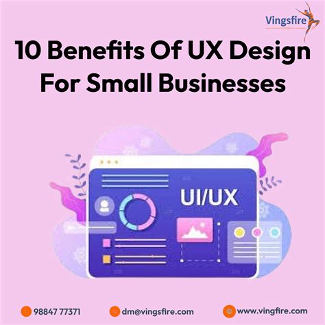 10 Benefits Of Ux Design For Small Businesses Vingsfire We Build