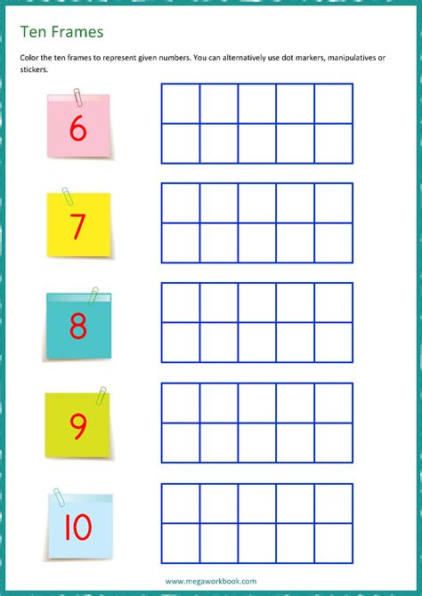 Ten Frame Worksheets Ten Frames 10 Frames Counting Addition Subtraction Evenodd Number Ten Frame Worksheets Ten Frames 10 Frames Counting Addition Subtraction Evenodd Number