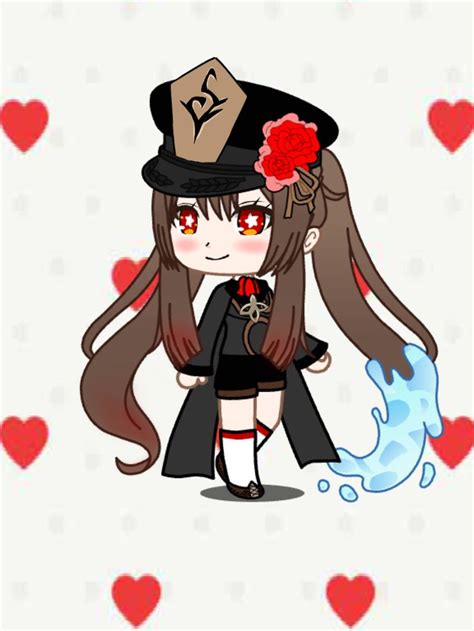 Hu Tao In Gacha Club