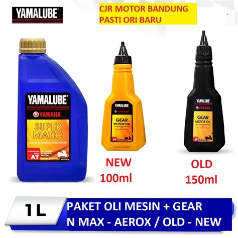 Jual Paket Oli Motor Nmax Aerox N Max New Old Oli Mesin Gardan