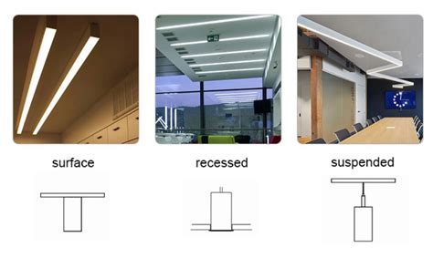 2ft 600mm 9W LED Linear Pendant Light Fixture BENORY INDUSTRIAL Co Ltd