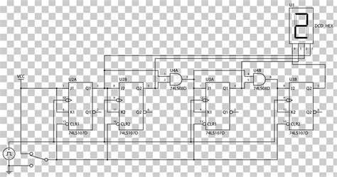 Circuit Diagram 4 Bit Electrical Network Electronic Circuit PNG Clipart 4bit Angle Bit