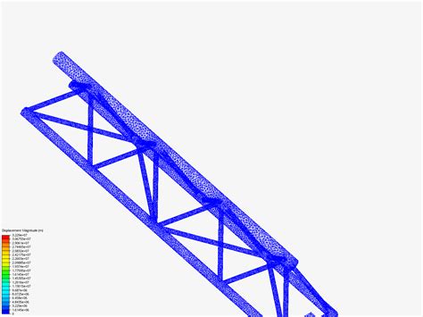 Tutorial Linear Static Analysis Of A Crane By Adhrns Simscale