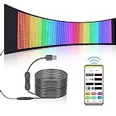 Leadleds 50 X 9 6 Cm LED Display Sign Smart APP Control RGB LED Car Sign Programmable