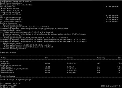 centos 7安装python pip centos安装python pip csdn博客