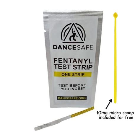 Self Test Dancesafe Fentanyl Test Kit Single De161 Wicked Habits