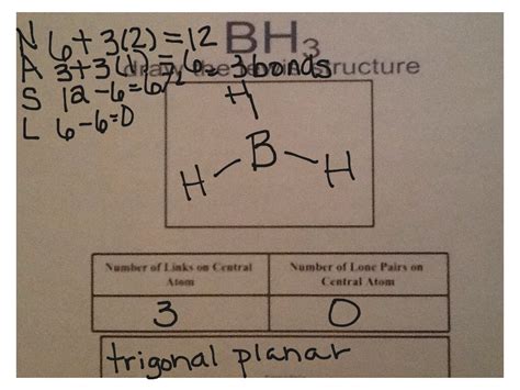 Bh3 Vsepr Science Showme