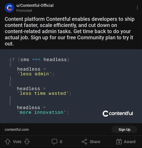 too bad the ad will fail to compile r programmerhumor