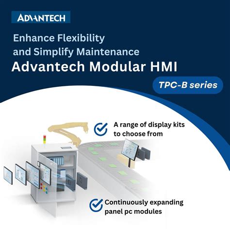 Advantech Advantech Modular Hmi Supports Multiple