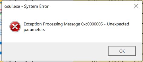 Osulazer Dosent Launch And Gives An Error After Launch · Issue 13348