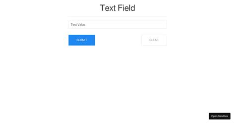 Form Testing Codesandbox