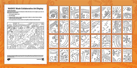 Naidoc Week 2024 Naidoc Collaborative Colouring Twinkl
