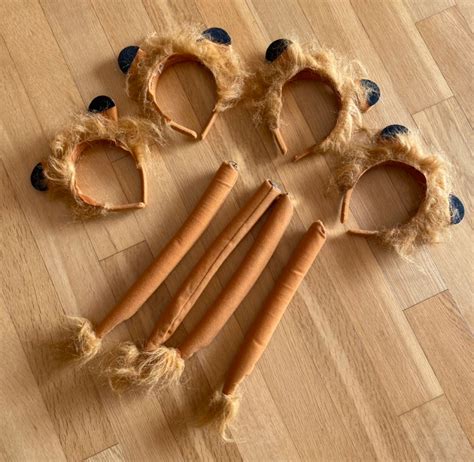 사자 머리띠 꼬리 4세트 할로윈 파티 당근 중고거래