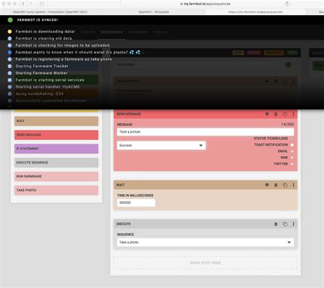 Sequence Doesnt Run Troubleshooting Farmbot Forum