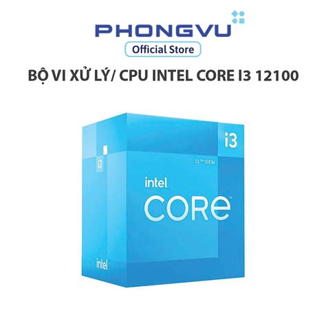 處理器 Cpu Intel Core I3 12100 第4核8線程4 3ghz Alder Lake第12代lga 1 蝦皮購物