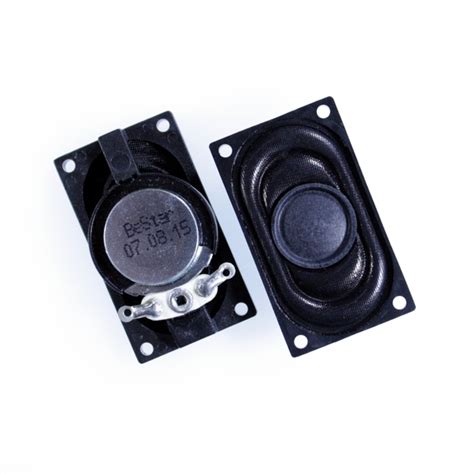 20mm X 35mm Rectangle Mini Speaker 20w 8 Ohms