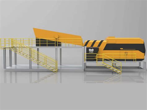 Intelligent Ore Separation Sorting System Hrs Dry Type Non Ferrous Metal Minerals Sensor Based