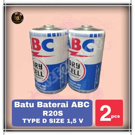 Jual Batu Baterai Abc Biru Dry Cell Ukuran Besar R S V Harga Pcs Jakarta Pusat
