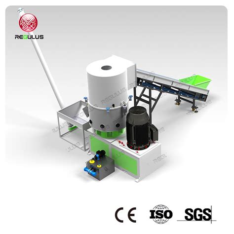 Automatic Plc Control Plastic Recycling Machine Agglomeration Densifying Compactor Agglomerator