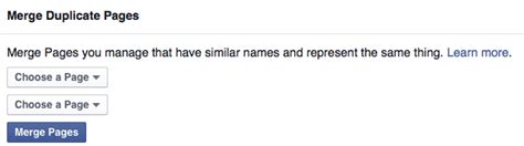 Cum Combinam Unim Doua Pagini De Facebook Intr Una Singura Merge